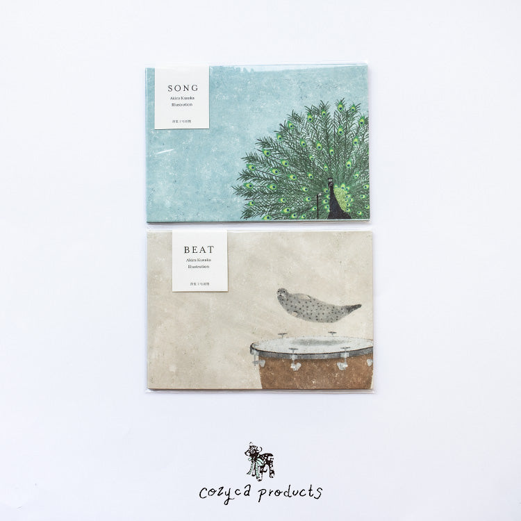 Cozyca Products Akira Kusaka Envelope SONG BEAT Music Animal Trumpet ...